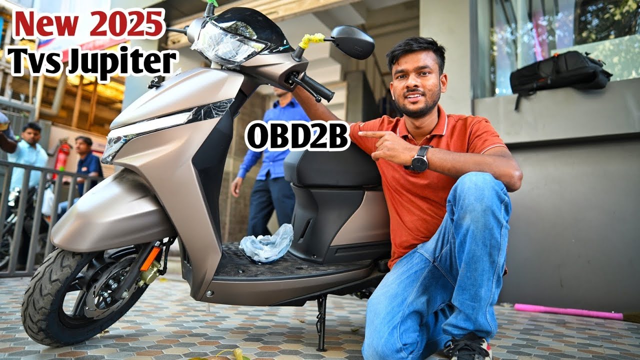 Jupiter 110 New Model 2025 OBD2B Launched - YouTube