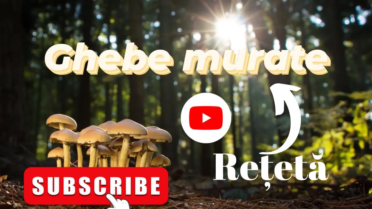 Ghebe murate - legume conservate în oțet || rețetă - YouTube