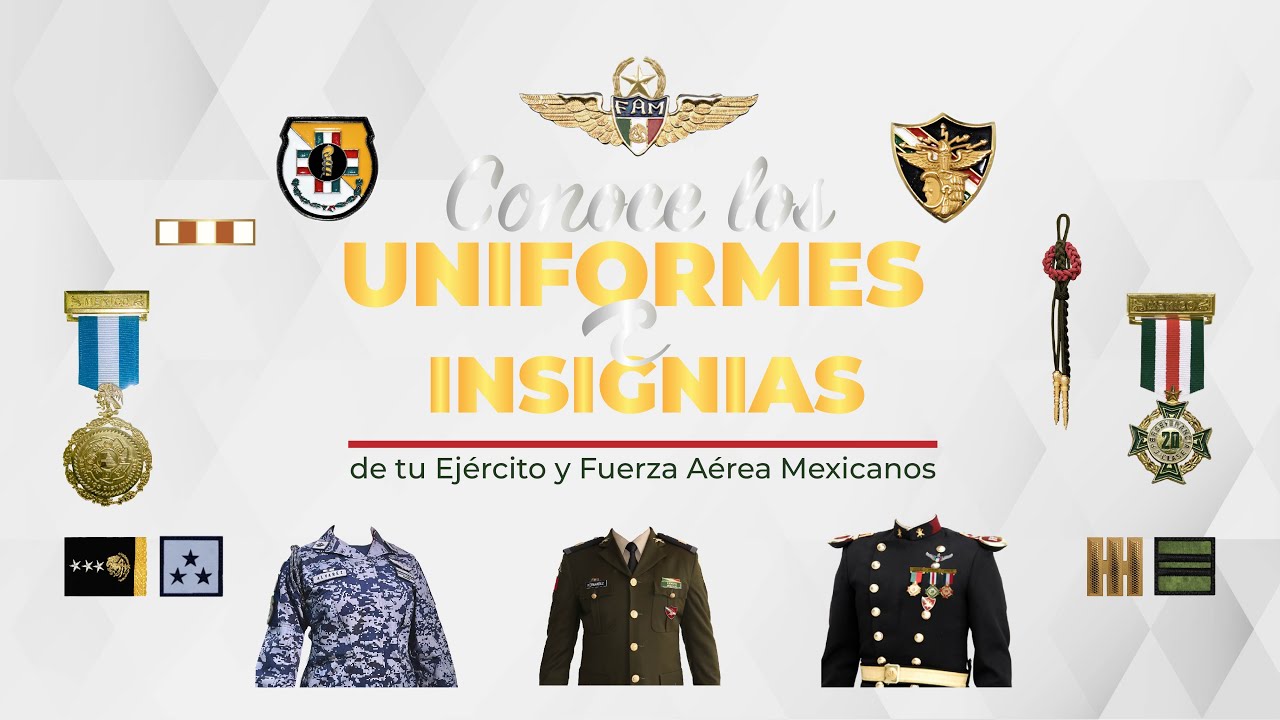 Conoce los uniformes e insignias que ha portado el personal del # ...