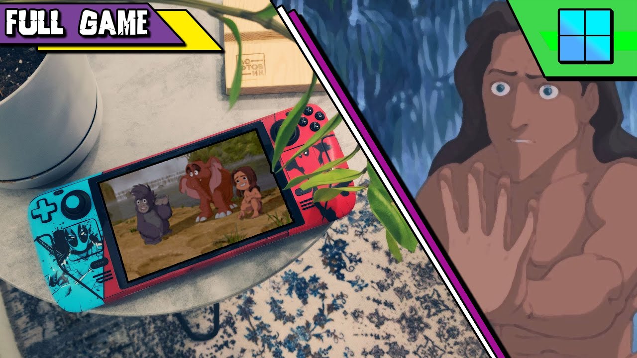 [PC] Disney’s Activity Centre: Tarzan | Full Gameplay Walkthrough | Steam Deck OLED - YouTube