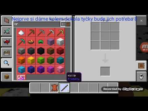 Jak vyrobit rámeček [Item Fream] v Minrcraftu 👇{ Minecraft recepty #1 ...