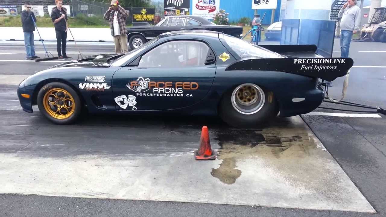 Force-Fed Racing Drag FD - 7.92 @ 168mph - Canada's Fastest Rotary ...