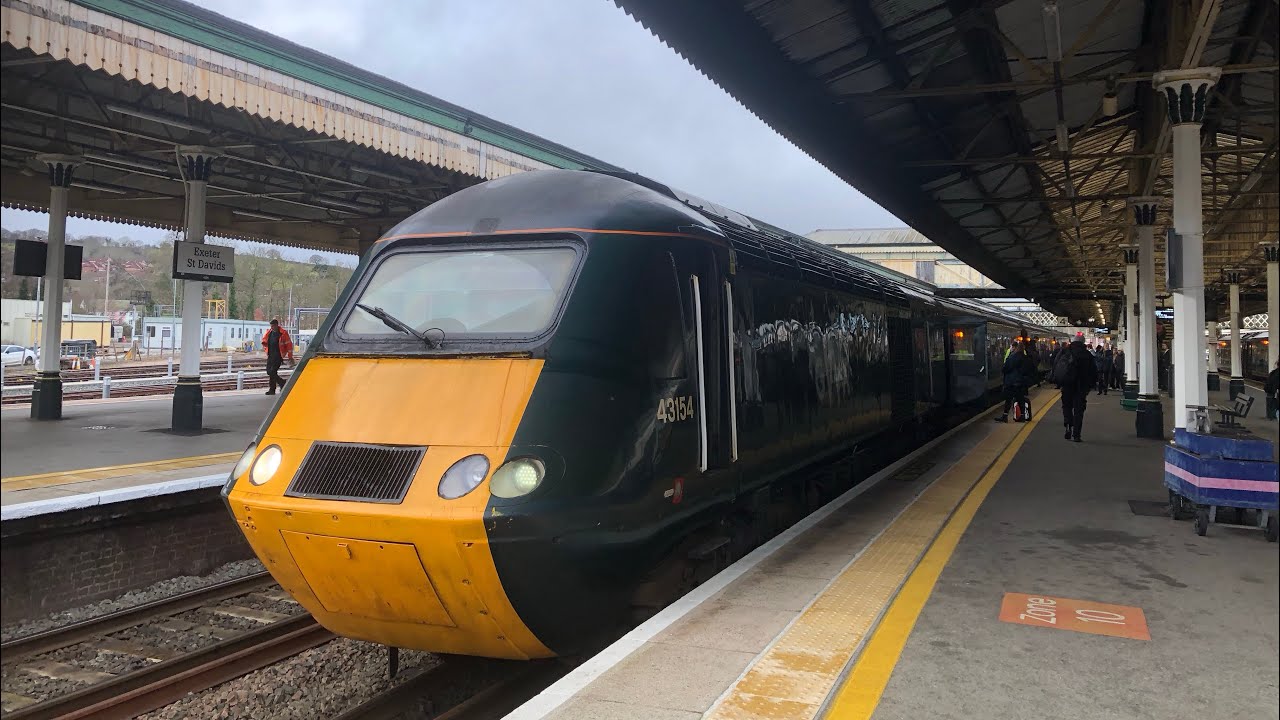 Trains at: Exeter St Davids, Sunday Afternoon Session, 29th January ...