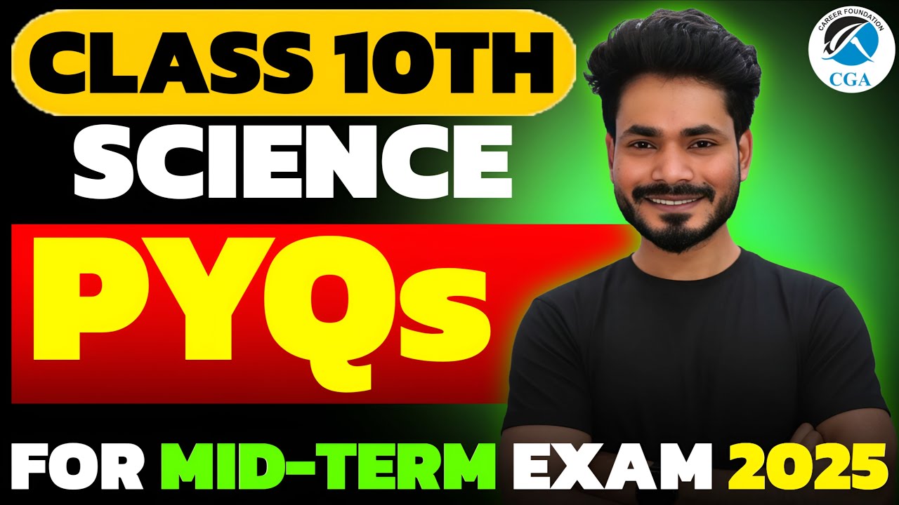 Class 10 Science PYQs | Most Important Questions for Mid-Term Exam 2025 ...