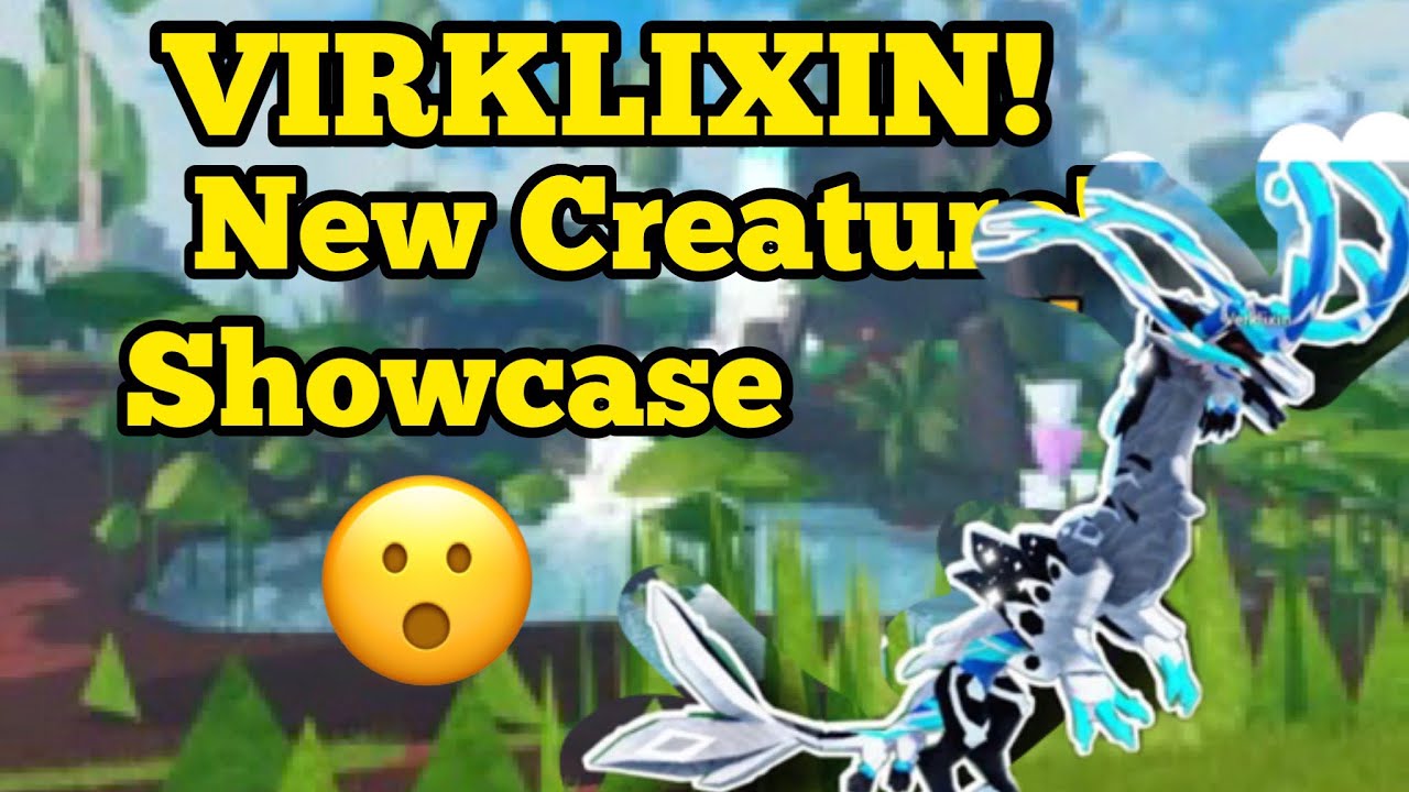 Virklixin new creature! Showcase | Roblox | Creatures of Sonaria - YouTube