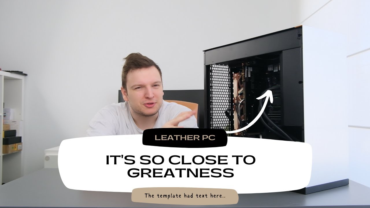 THIS PC IS MADE OF LEATHER! GEOMETRIC FUTURE MODEL 8 COWBOY DETAILED ...