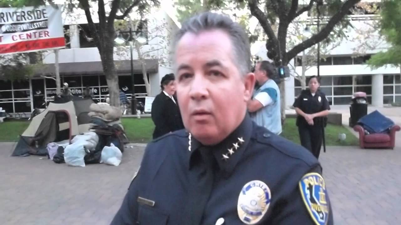 John Dingler's Report: Occupy Riverside, RPD Chief Sergio Diaz Suggests ...