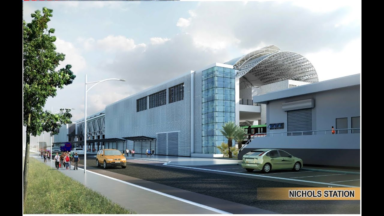 NSCR South Commuter - Senate (Nichols) Station Overview - YouTube