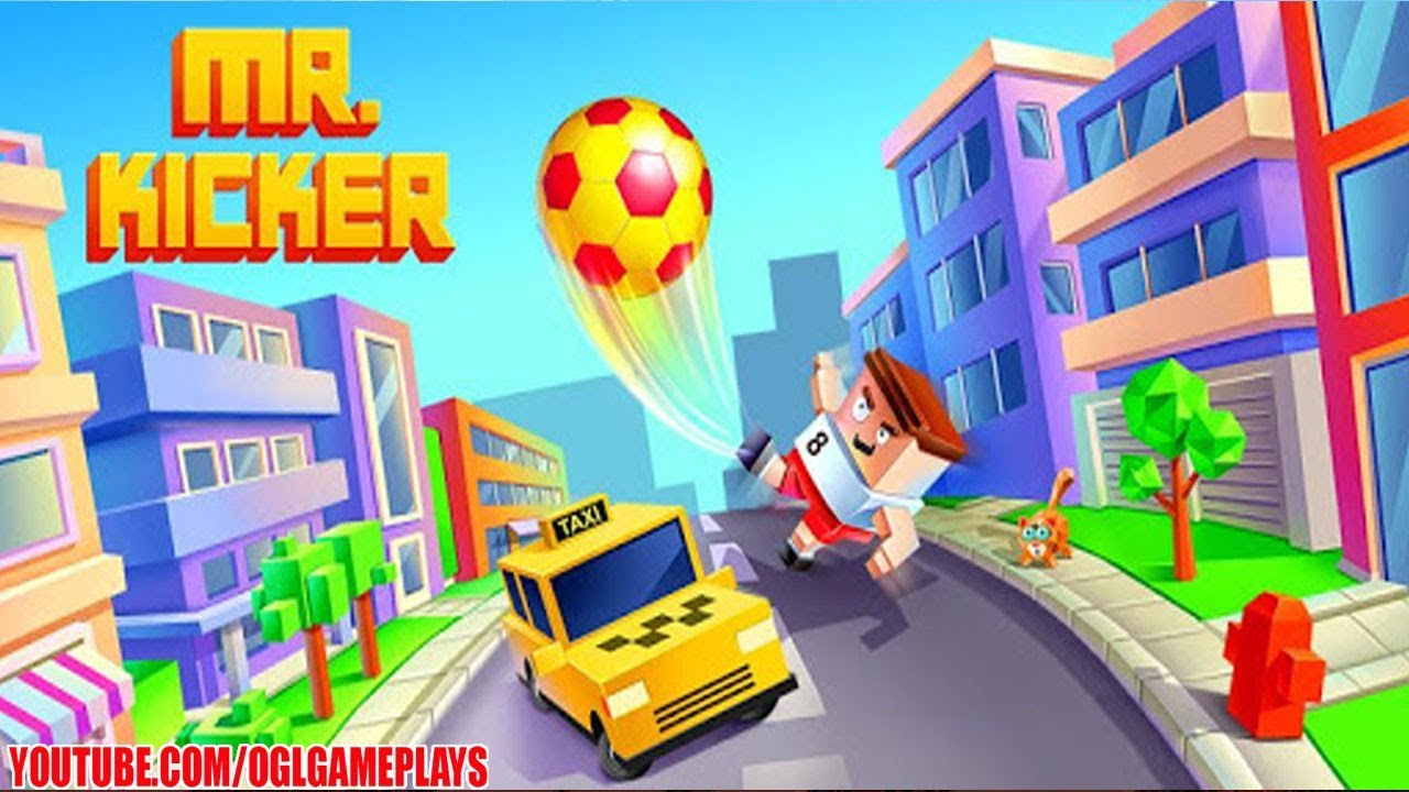 Mr. Kicker - Perfect Kick Soccer Game Android/iOS Gameplay - YouTube