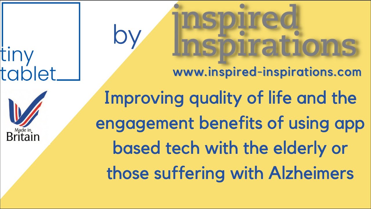Improving quality of life using app based tech with the elderly or ...