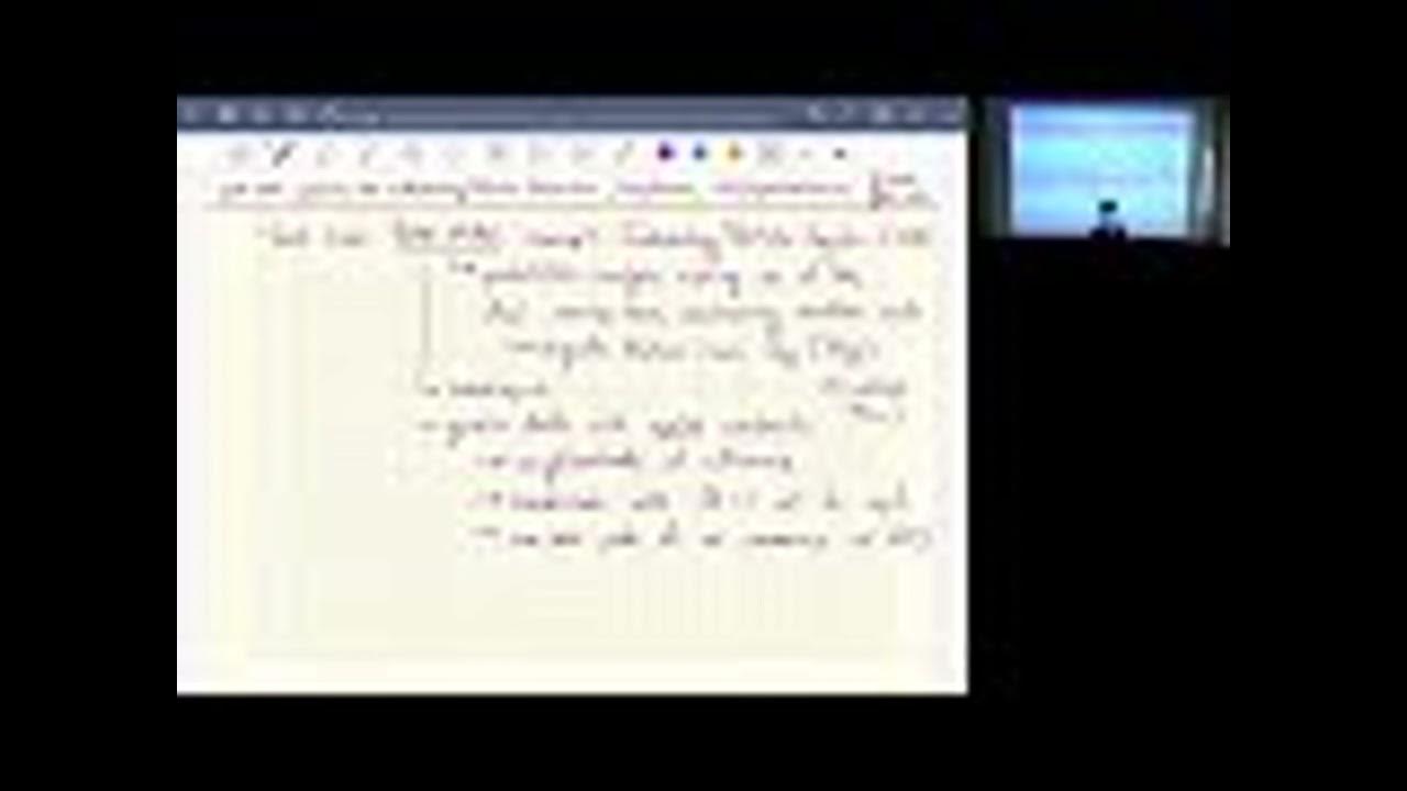 Lecture 8B (2022-04-26): Elementary Cellular Automata, Computation, and Experimentation - YouTube