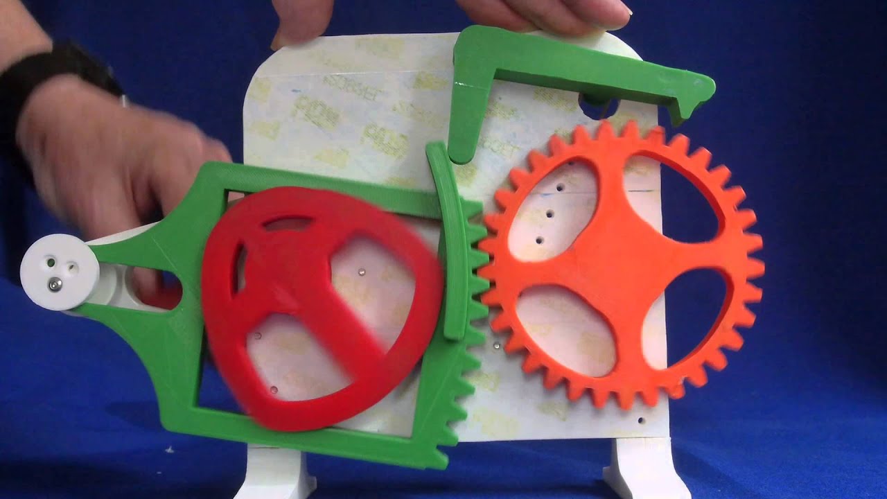 Reuleaux mechanism - YouTube