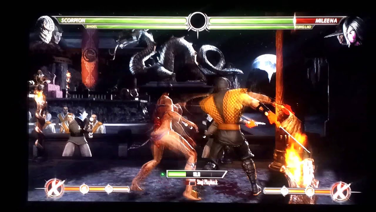 Scorpion/Sindel 57% Tag Corner Combo - MK9 - YouTube