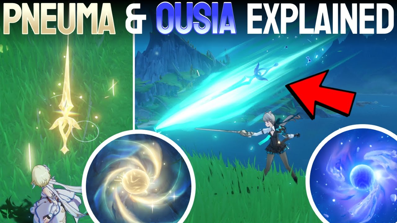 How to Correctly Use Fontaine Pneuma & Ousia (Genshin Impact) - YouTube