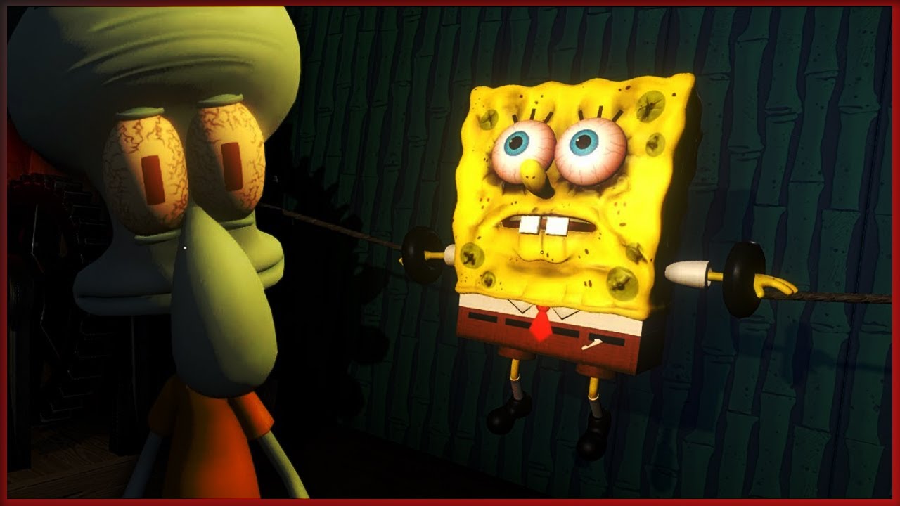 Squidward Has Lost it!! Sinister Squidward Full Game - YouTube