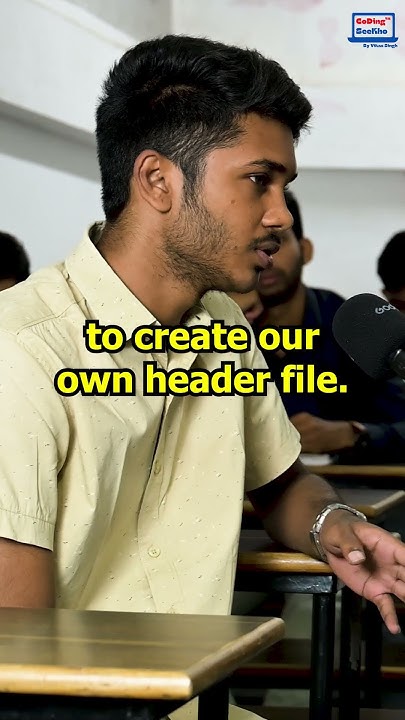 Is it possible to create your own header file? Interview Preparation - YouTube