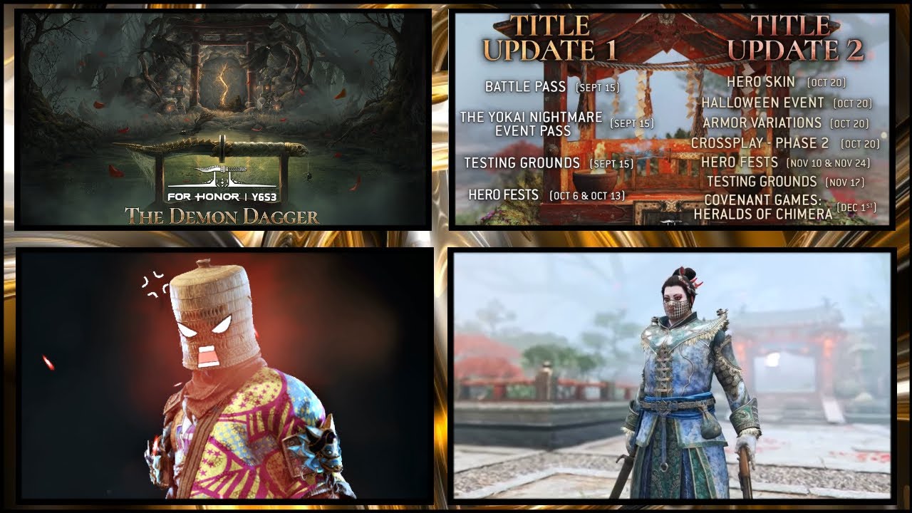 For Honor: Y6S3 Breakdown, Yokai Nightmare Event Breakdown, Y6S3 Title ...