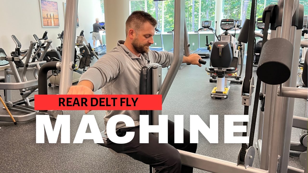 How to Use the Rear Delt Fly Machine to Sculpt Shoulders - YouTube