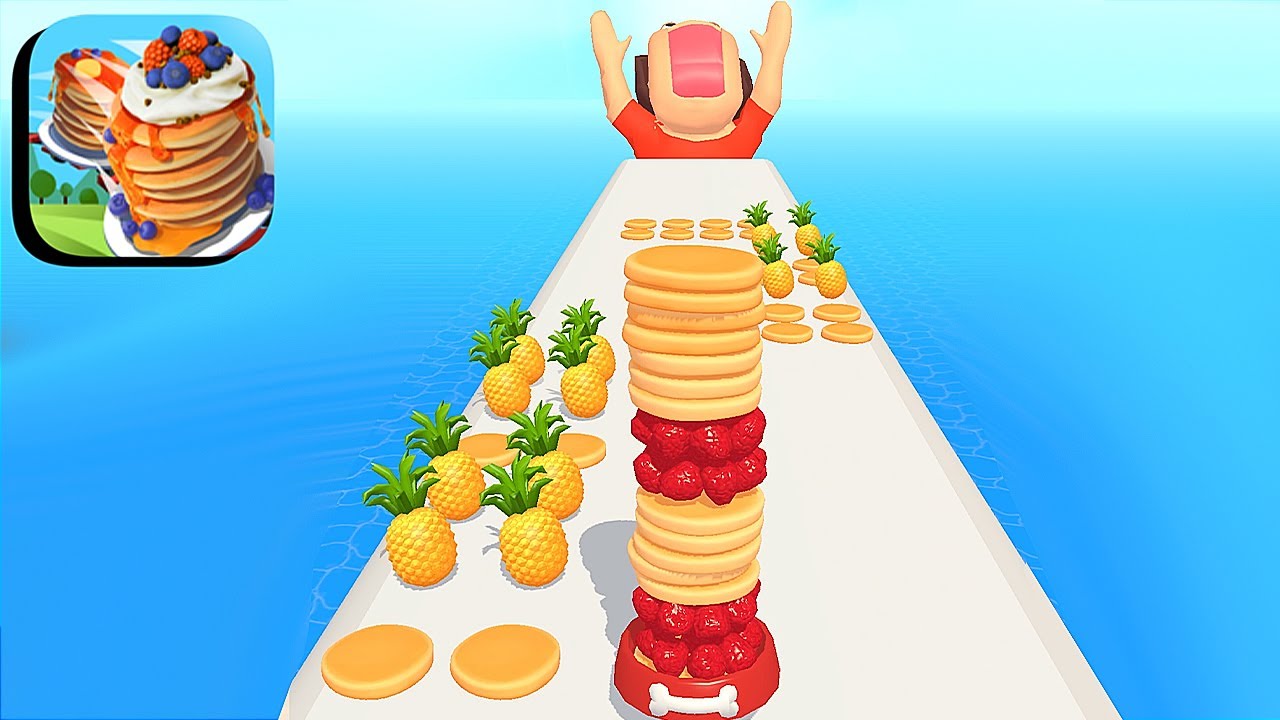 Pancake Run - All Levels Gameplay Android,ios (Levels 463-465) - YouTube