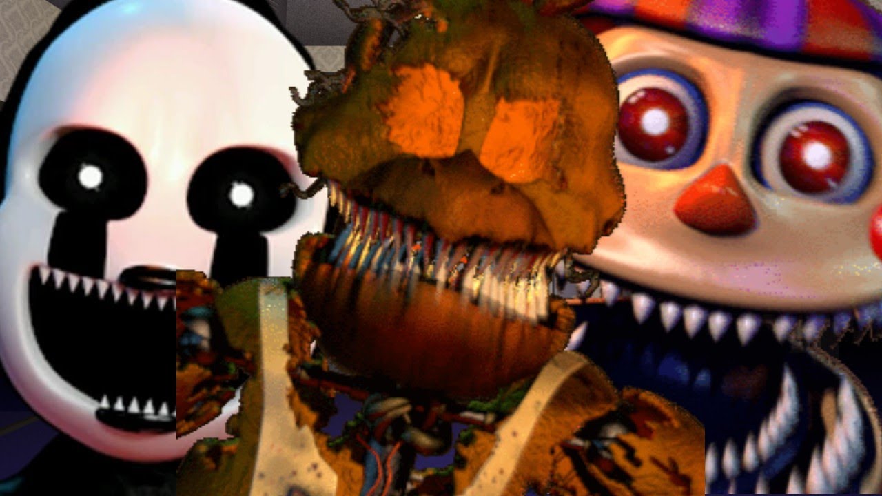 NIGHTMARES ATTACK!!! FNAF UCN Part 8 - YouTube