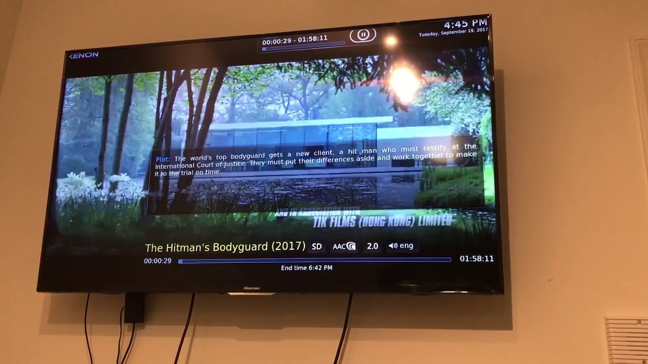 Movies and tv shows on new Xenon build - YouTube