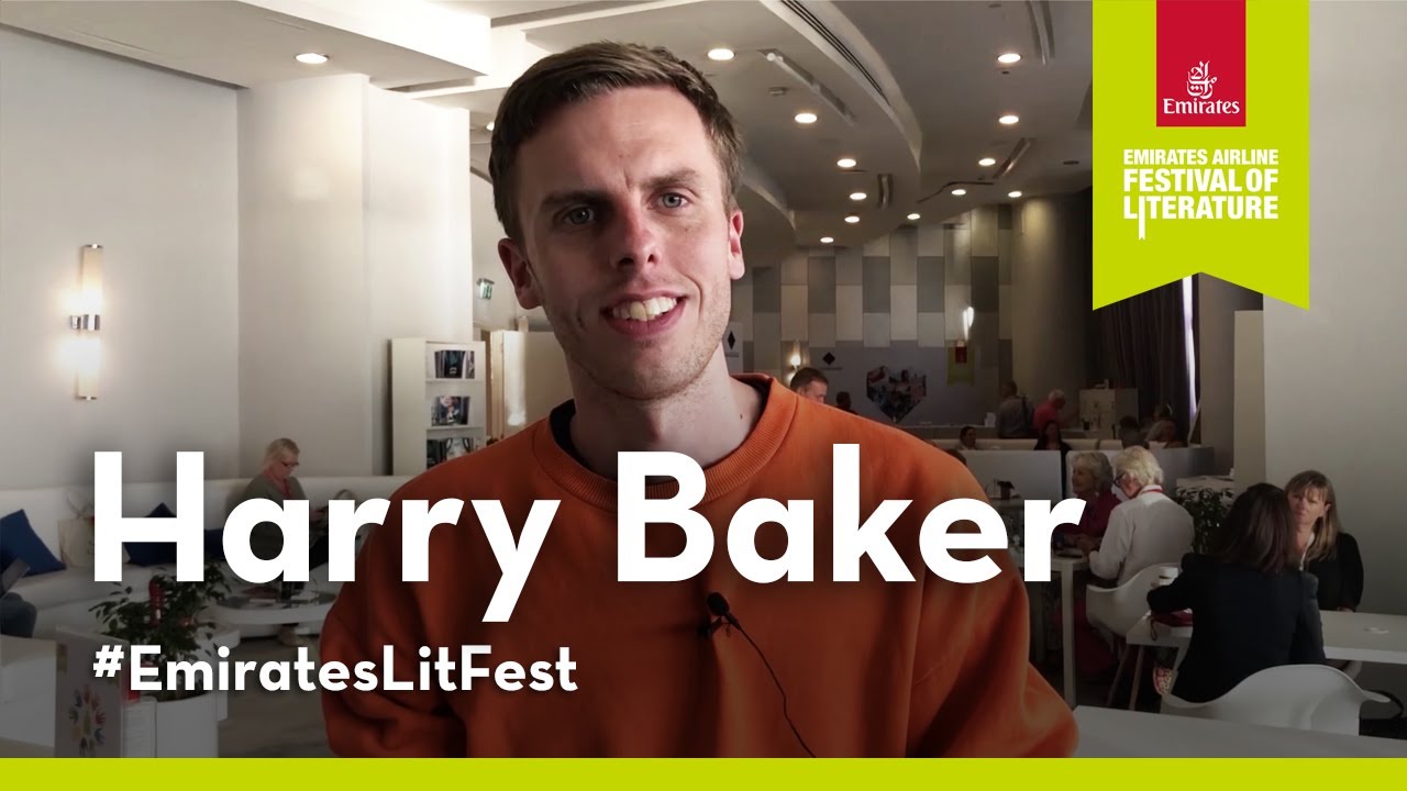 Poet Harry Baker Tells us His Favourite EmiratesLitFest Moment - YouTube