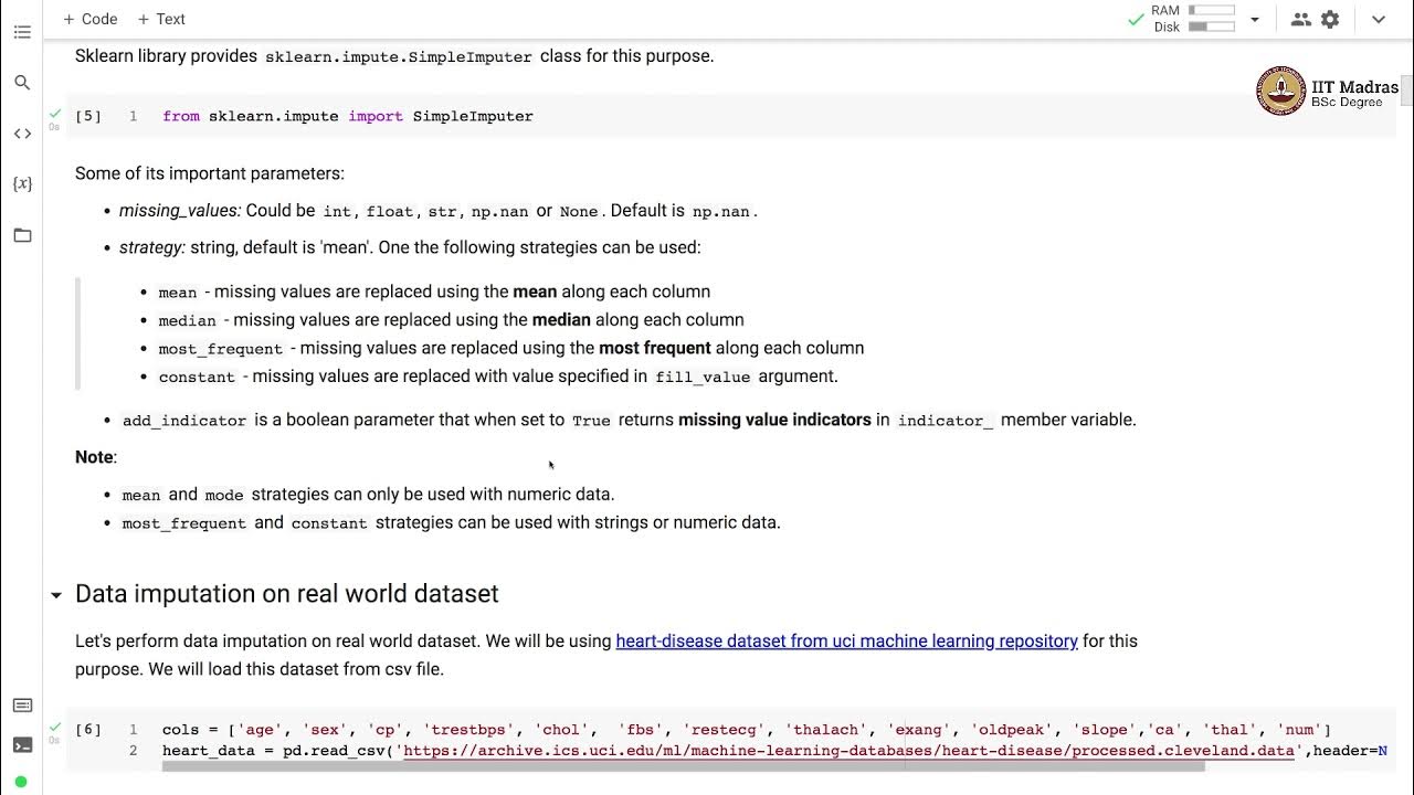Demonstration of Data extraction, imputation, scaling, visualizing feature distribution - YouTube