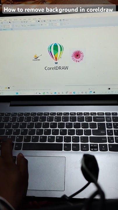 How to remove background in coreldraw #shorts - YouTube