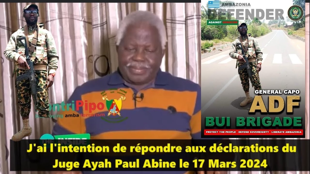 #Ambazonia exposed by Justice Aya Paul & #MKPD /Government Officials ...