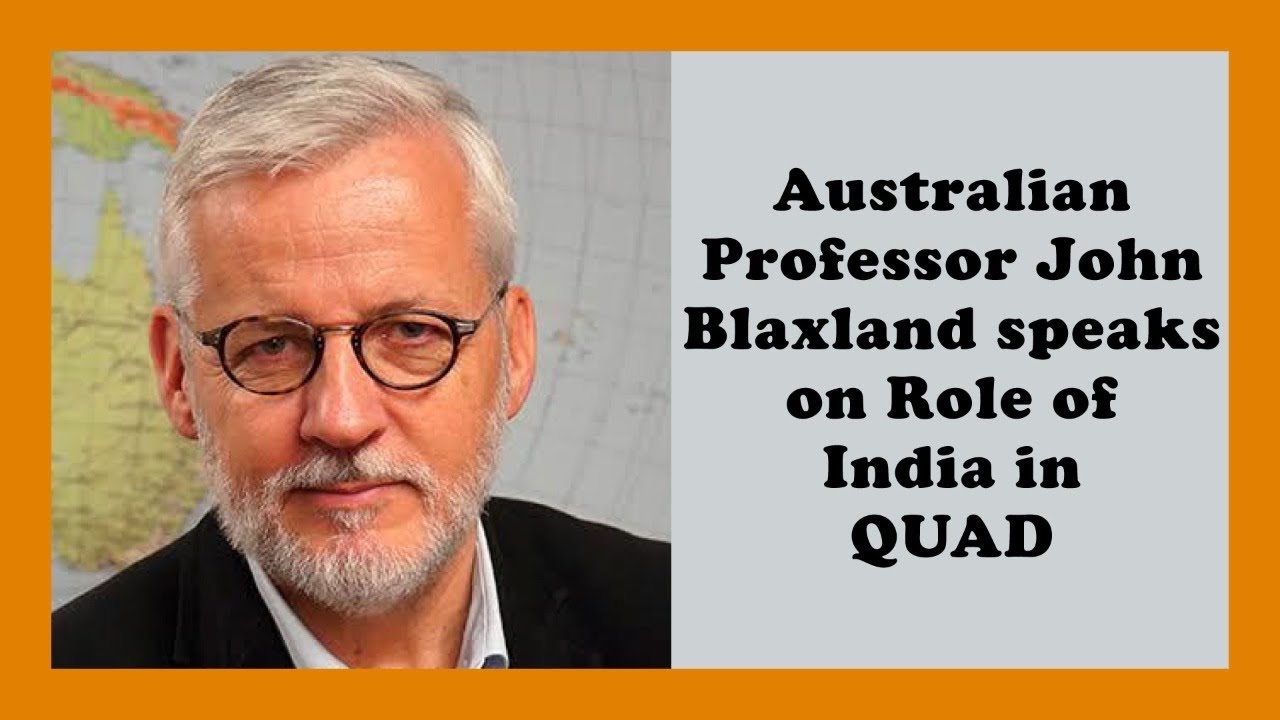 Australian Professor About US- China Competition and Role of India and ...
