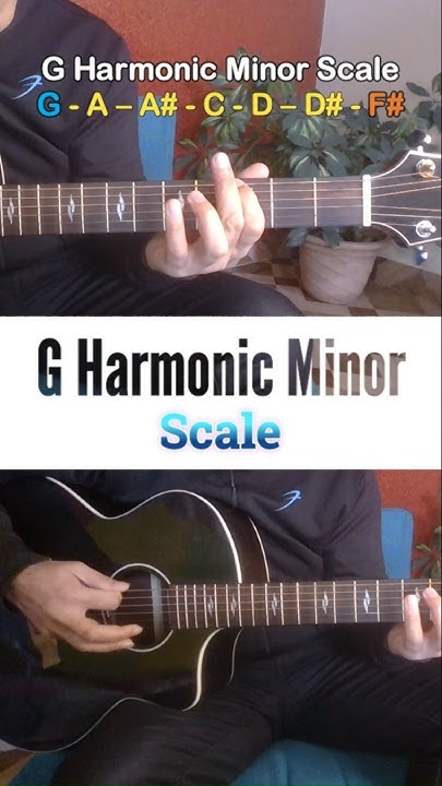 G Harmonic Minor Scale | Guitar Scales for Beginners | Guitar Theory ...