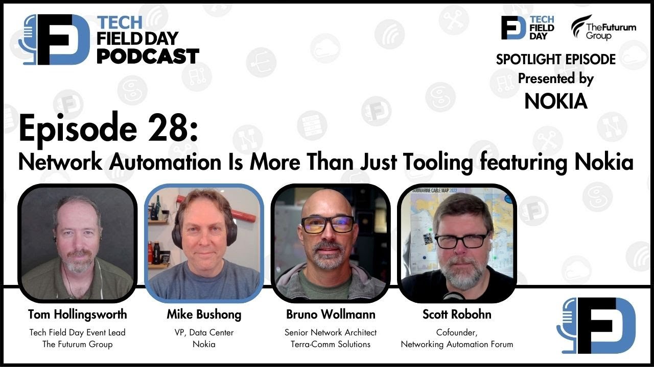 Network Automation Is More Than Just Tooling - The Tech Field Day Podcast - YouTube