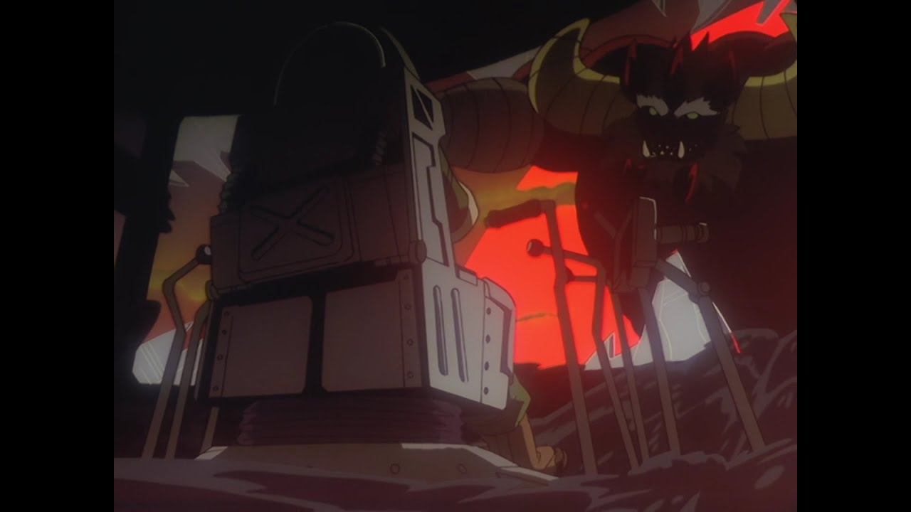 [진겟타 세계최후의 날] 명장면- 무사시의 개죽음 getter robo armageddon musashi death - YouTube