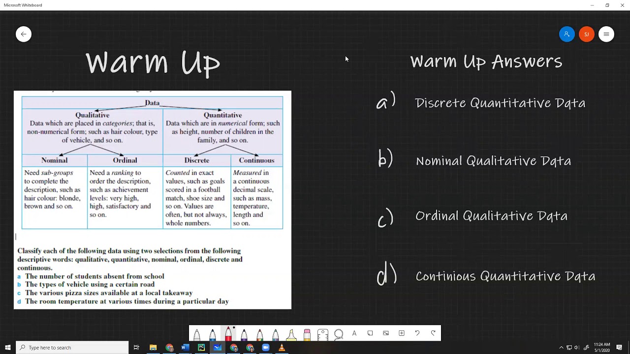 2 Warm Up Answer - YouTube
