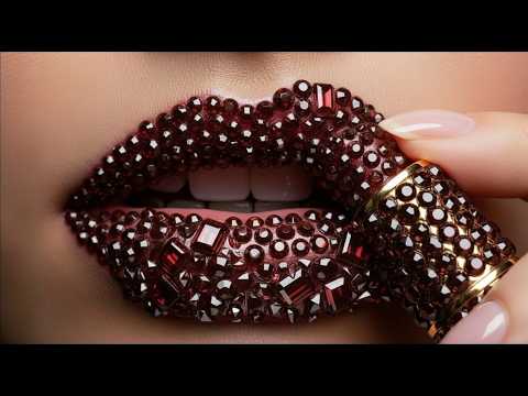 Crystal Emerald Lips ASMR | Ultra Close-Up Satisfaction