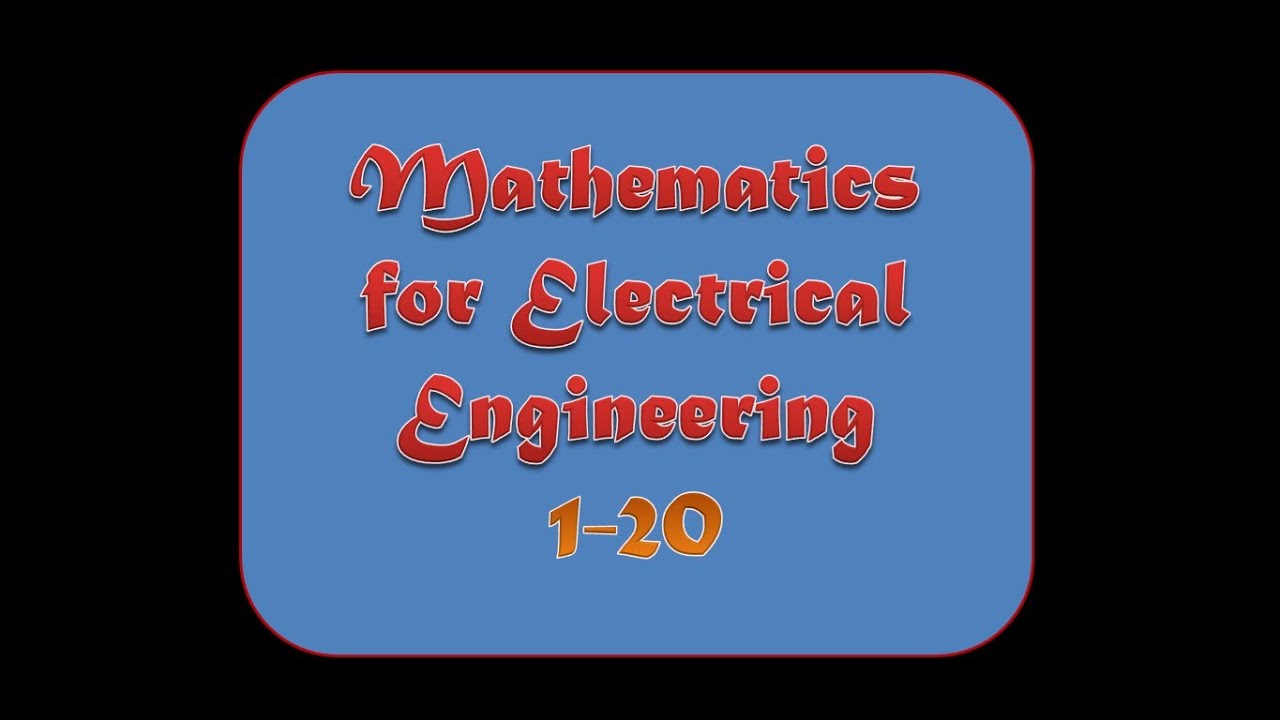 MATH 1-20 (REGISTERED ELECTRICAL ENGINEERS Pre-Board Examination) - YouTube