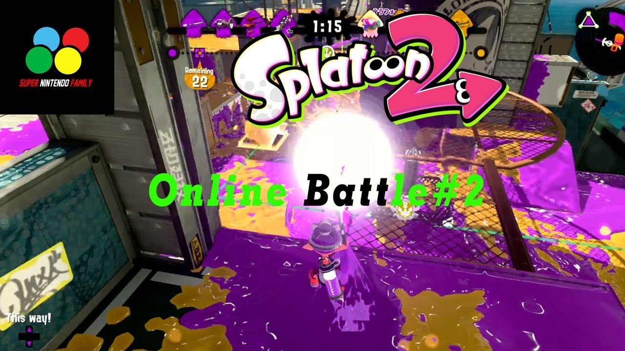 Splatoon 2 online battle 2 #40 - YouTube