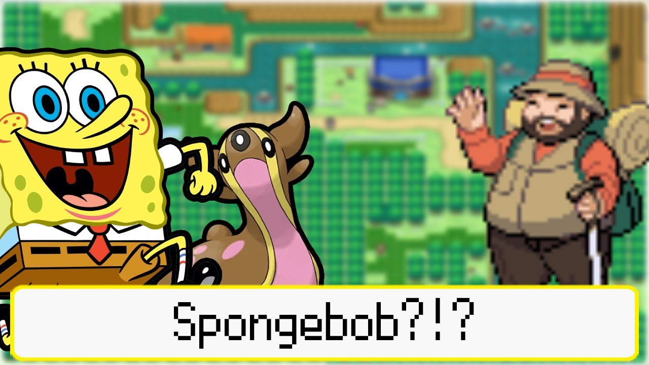 I Played Pokemon As Spongebob - YouTube
