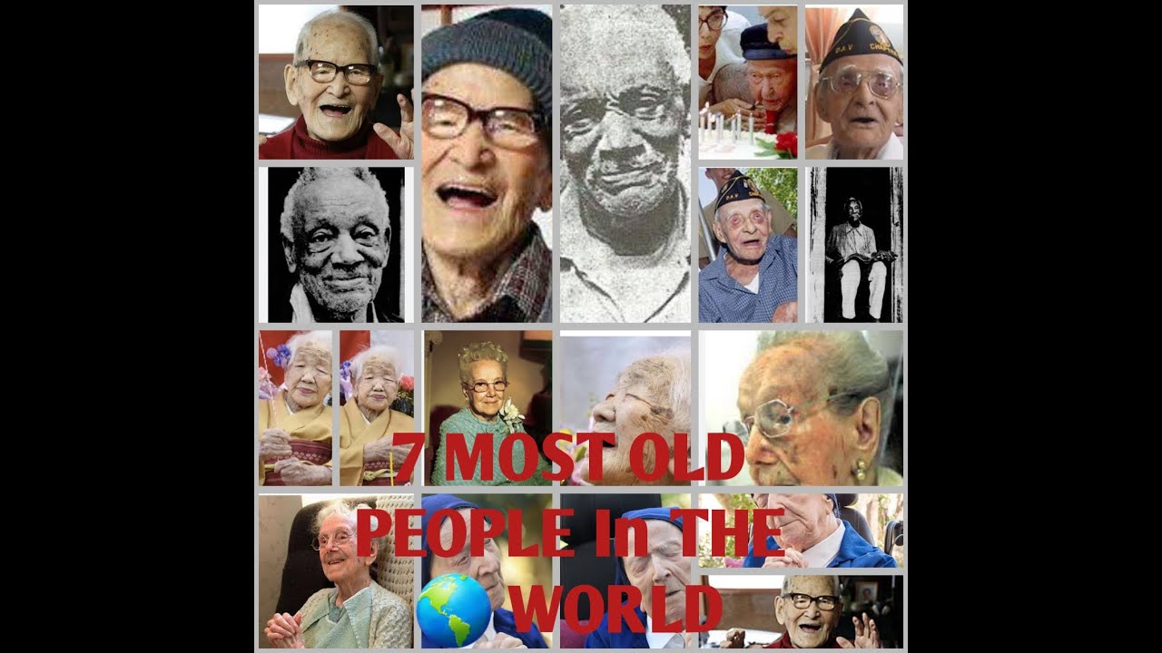 7 oldest people in the world 🌎 164 years old man - YouTube