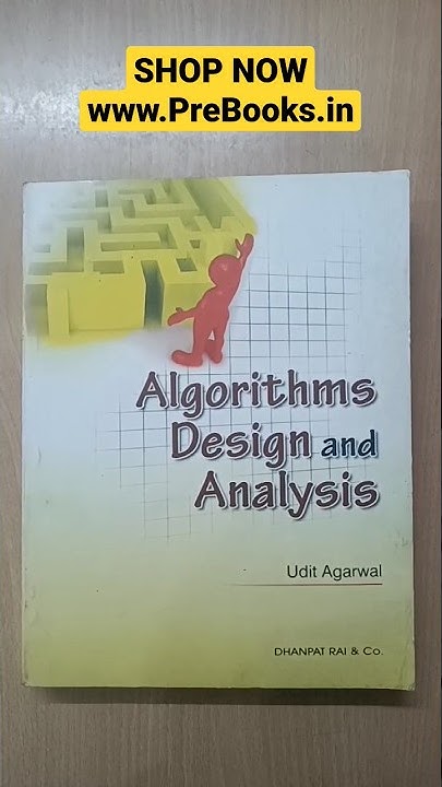 Algorithms Design And Analysis by Udit Agarwal SHOP NOW: www.PreBooks ...