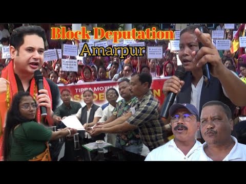 Kwbang Ni Sai Kwbang Borok Amarpur Block Deputation Rwthani Tipra Motha ...