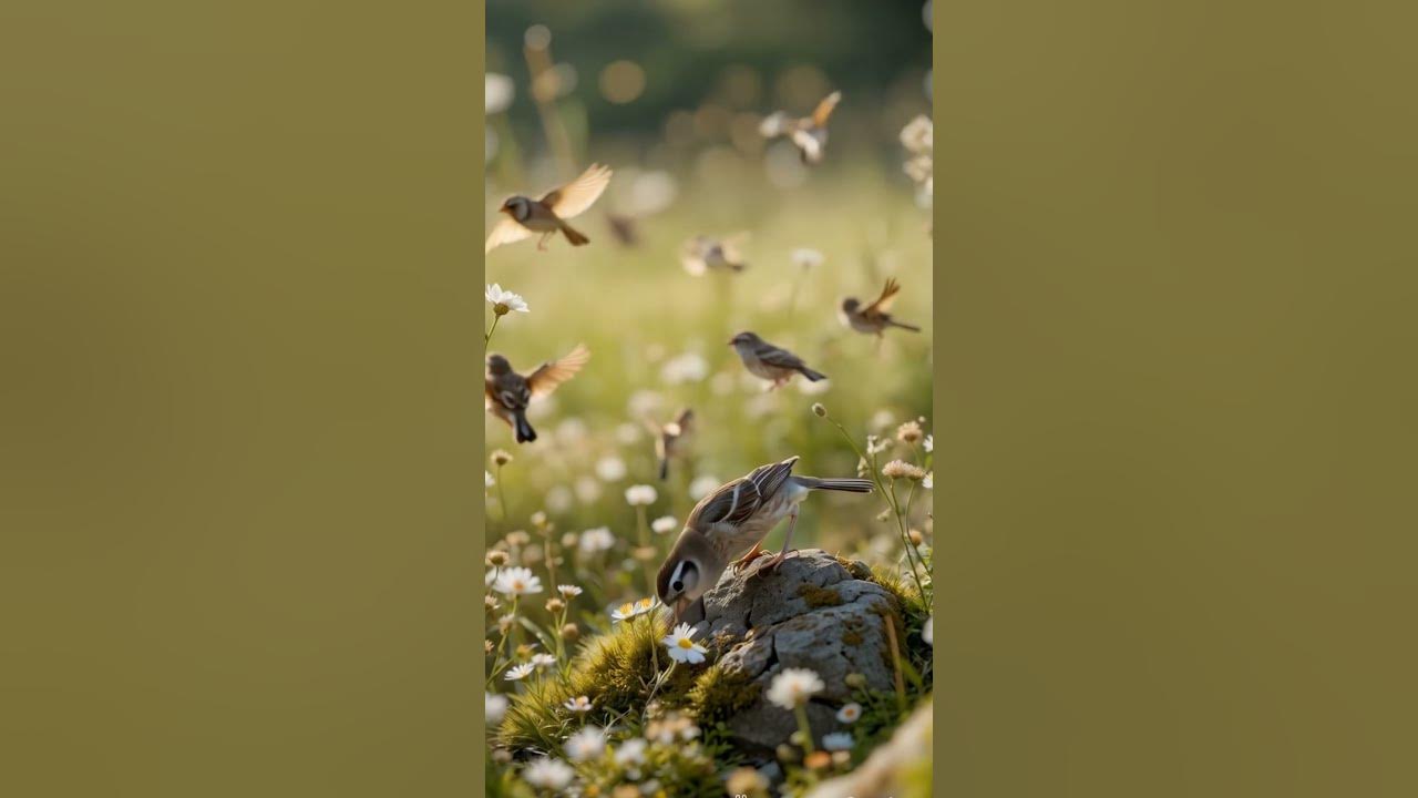 The Sparrows' Harmonious Haven #naturelovers #birds #birdslover #bird # ...