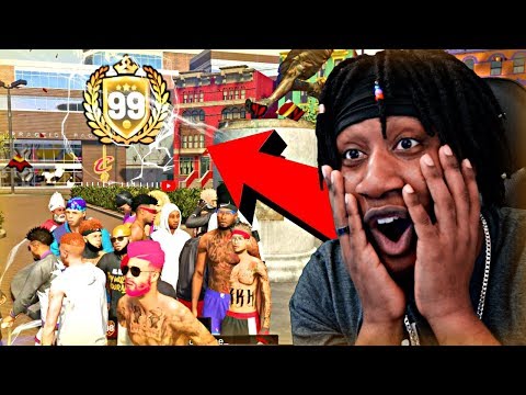 HITTING 99 OVERALL! - NBA 2K19 MyPARK | StaxMontana