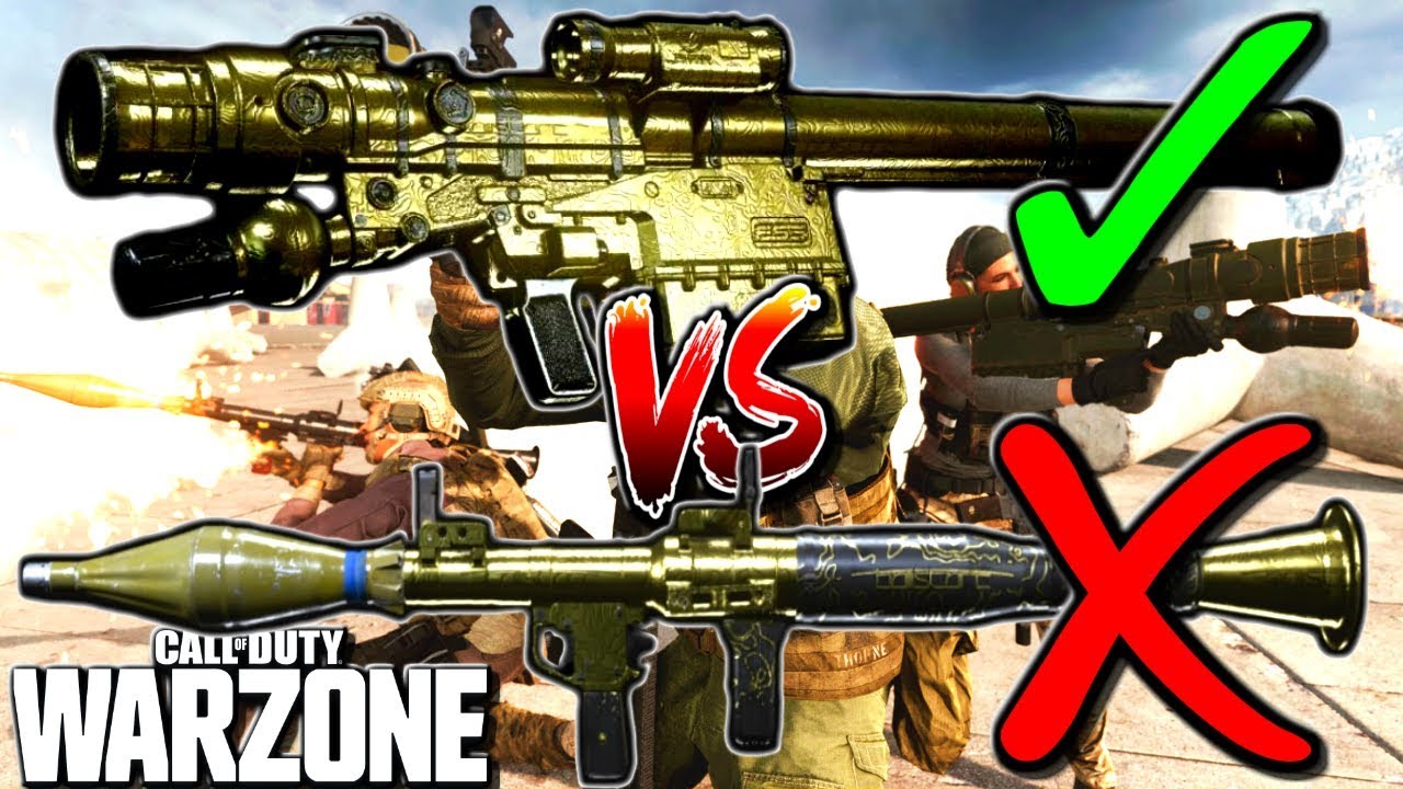 The RPG Or PILA Which Should You Use? - Call Of Duty Warzone Best ...