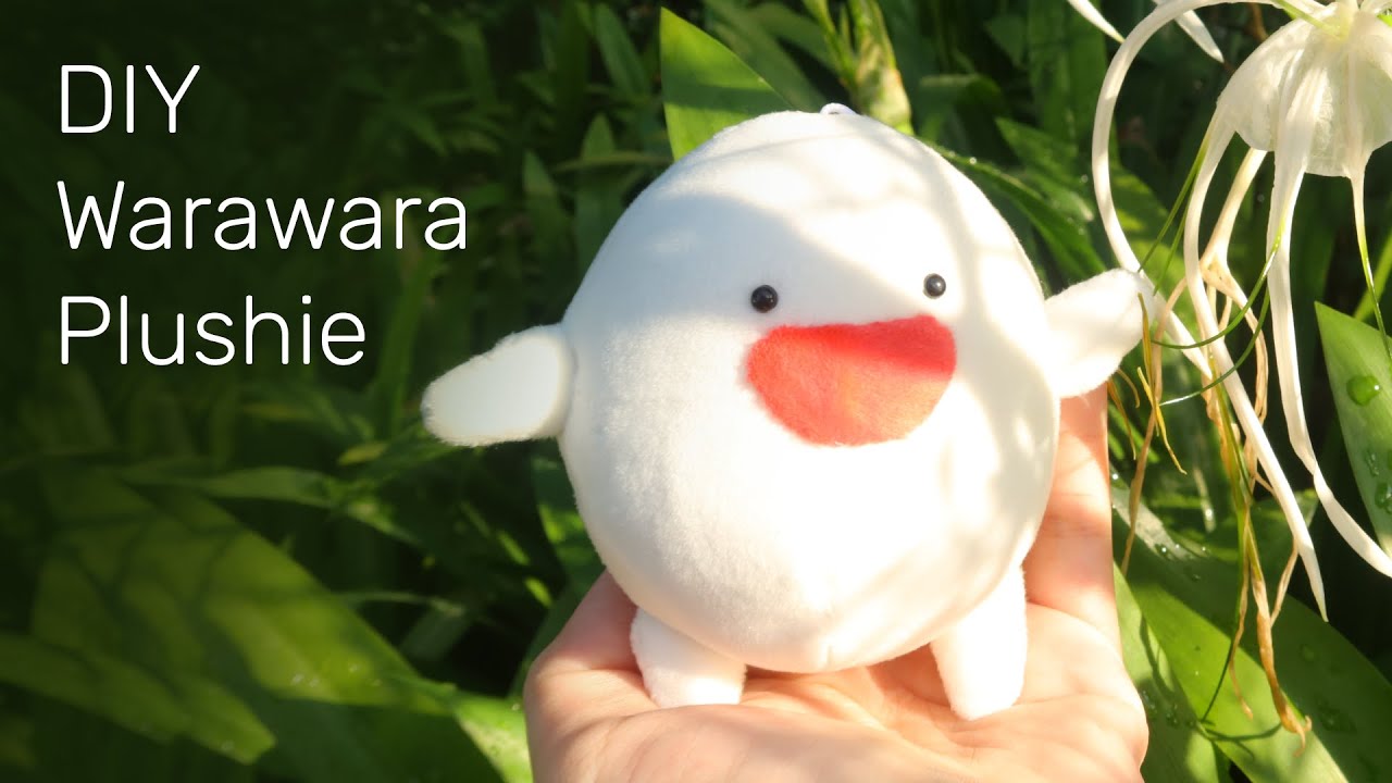 DIY Warawara plushie - Free pattern | The Boy and The Heron - YouTube