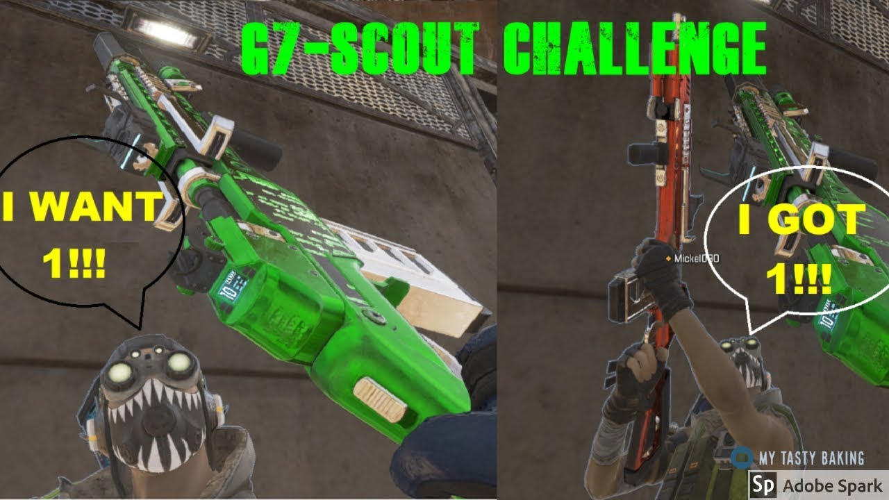 Apex Legends G7 Scout only Challenge 1st Attempt - YouTube