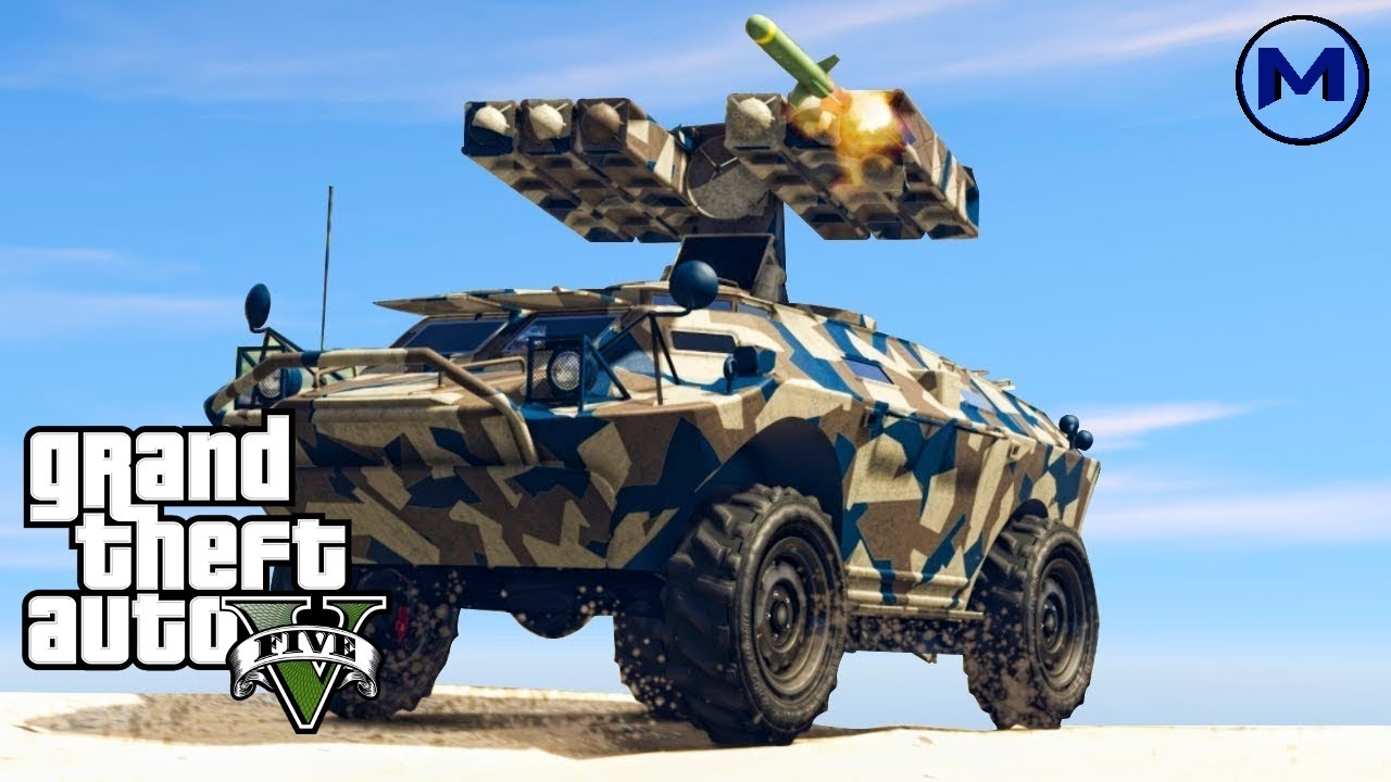 NEW $6,955,000 MOBILE SAM TURRET TANK! (GTA 5 DLC) - YouTube