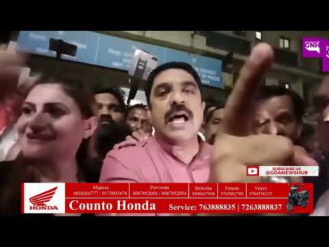 The candle light protest was held in Margao on Thursday