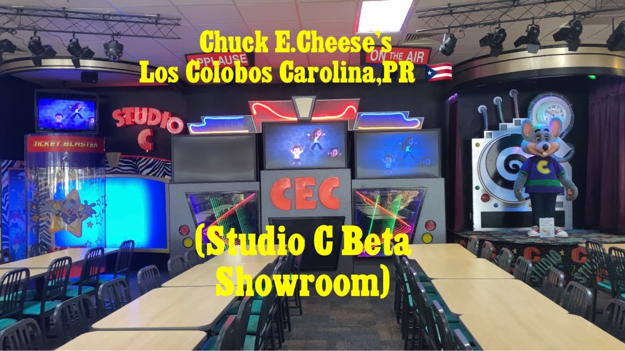 Chuck E Cheese Los Colobos Carolina Puerto Rico (2023) | Studio C Beta ...