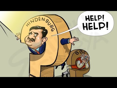 Cartoons of the day। Episode 189 to 193।Adani।Hindenberg।Narendra Modi ...